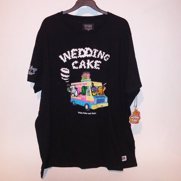 Wedding Cake | Shirts | Wedding Cake Mens T Shirt Wake Bake And Cake ...